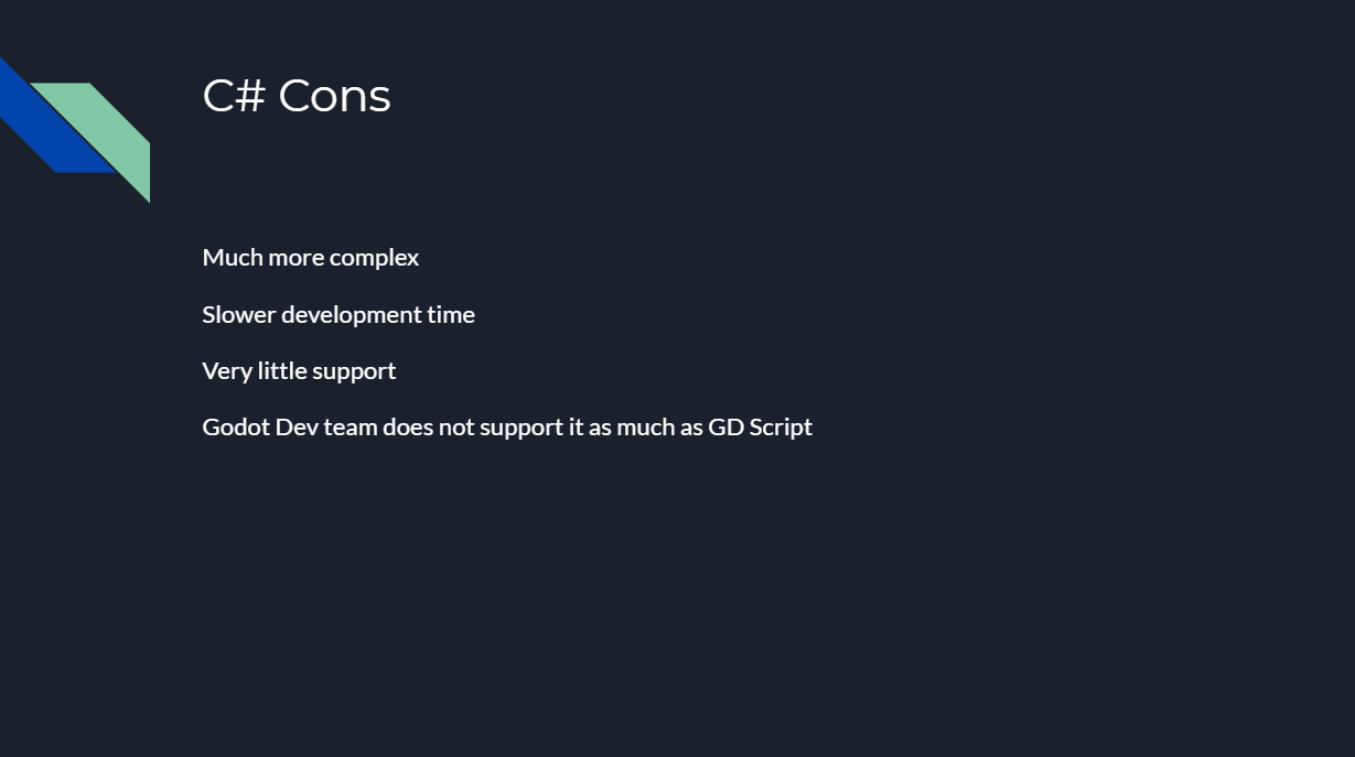 An Analysis on Godot Languages – FinePointCGI