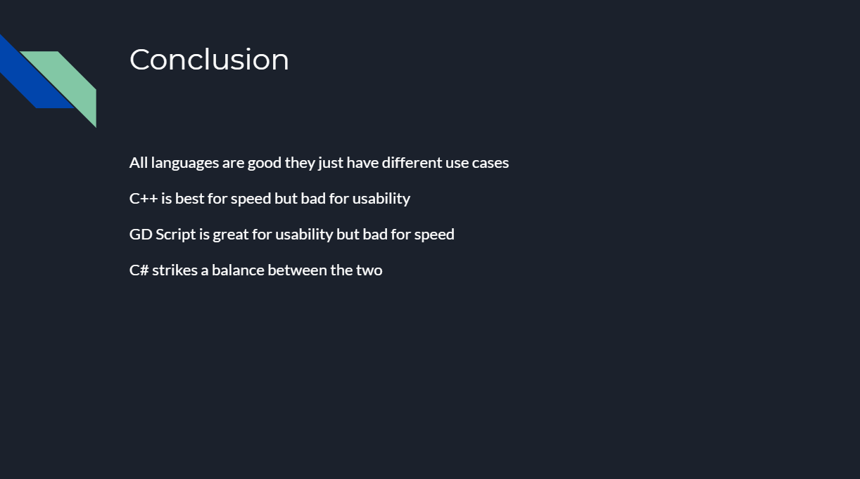 An Analysis on Godot Languages – FinePointCGI